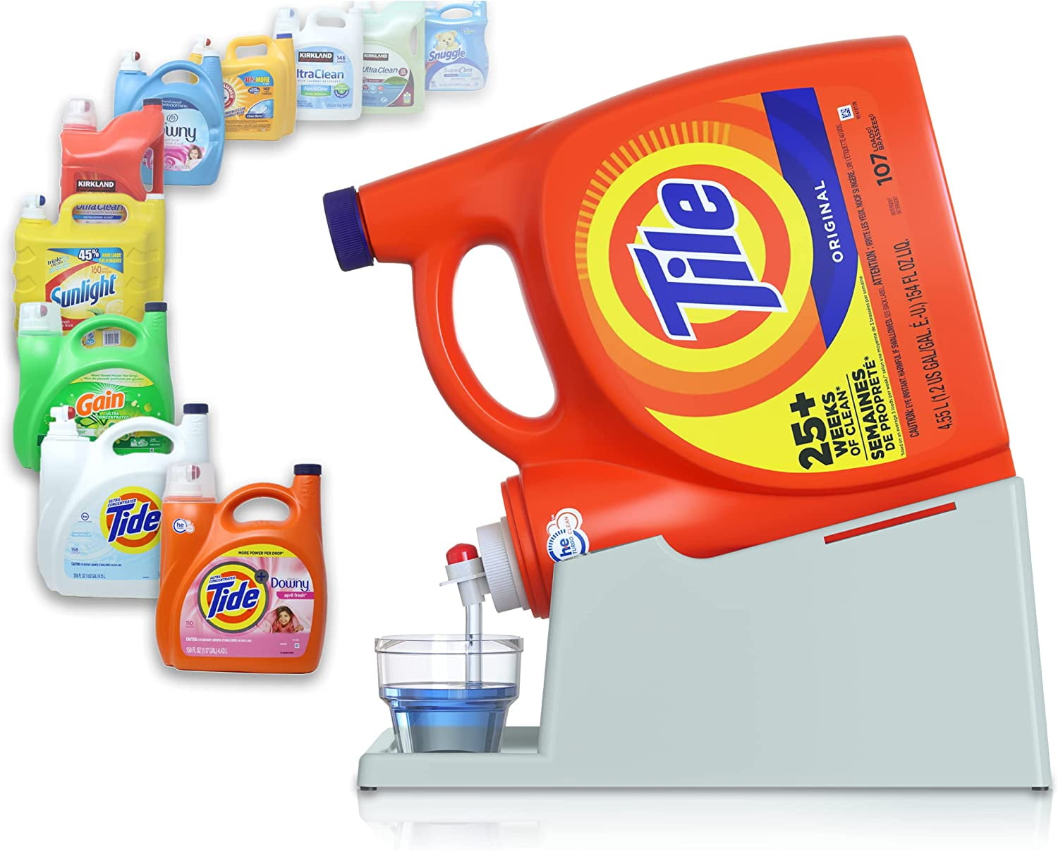 Skywin Laundry Soap Station - Laundry Detergent Cup Holder for ...