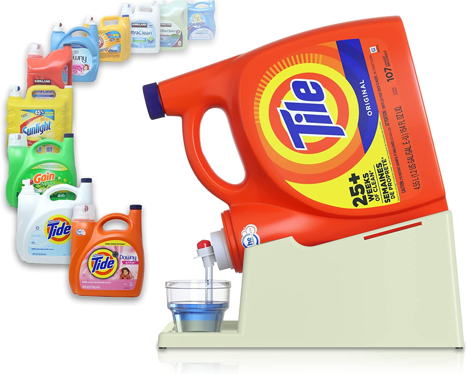 Skywin Laundry Soap Station - Laundry Detergent Cup Holder for ...