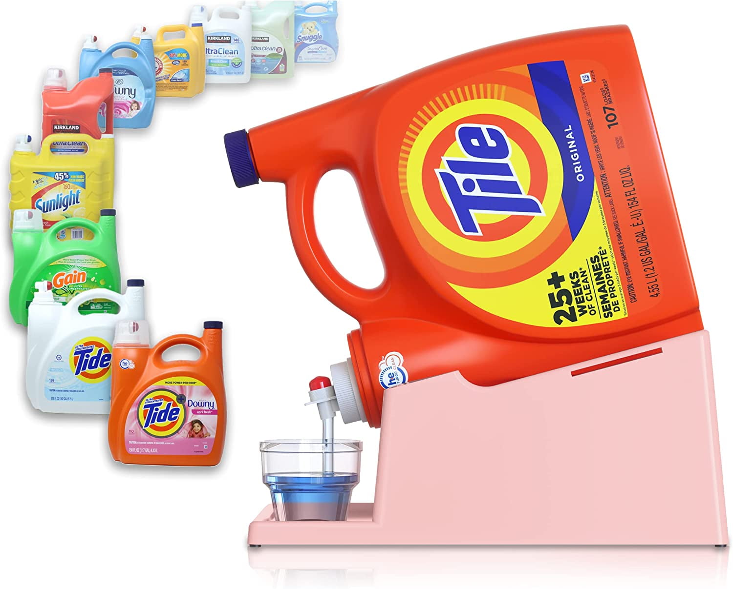 Skywin Laundry Soap Station - Laundry Detergent Cup Holder for ...