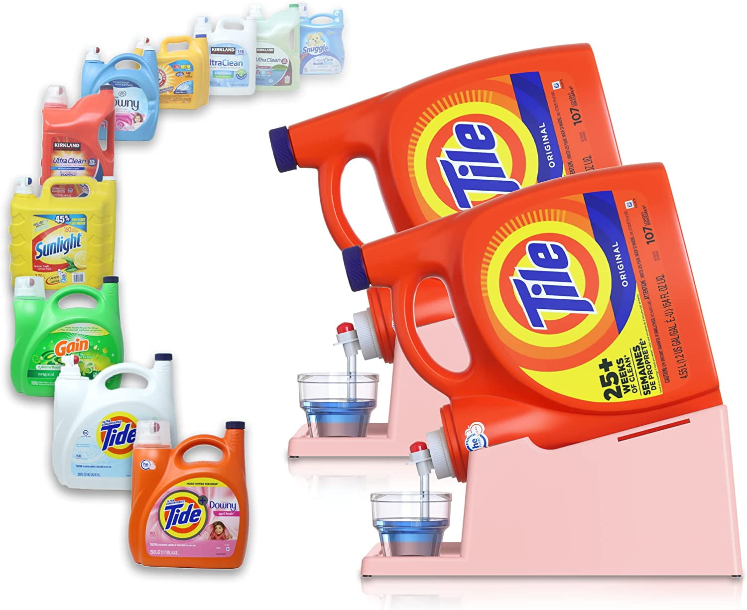 Skywin Laundry Soap Station - Laundry Detergent Cup Holder for ...