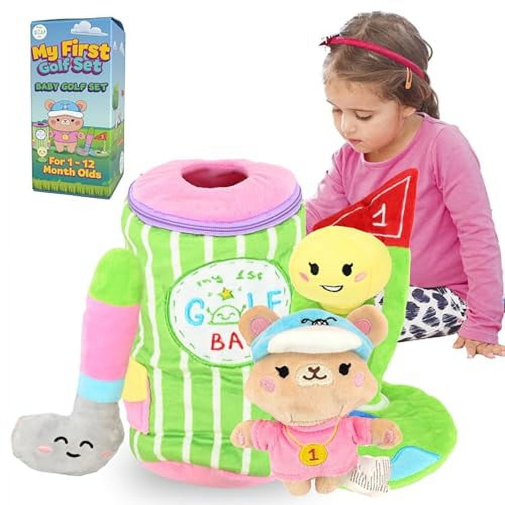 Skywin My First Golf Bag Playset, 6 ct Developmental and Sensory Set ...