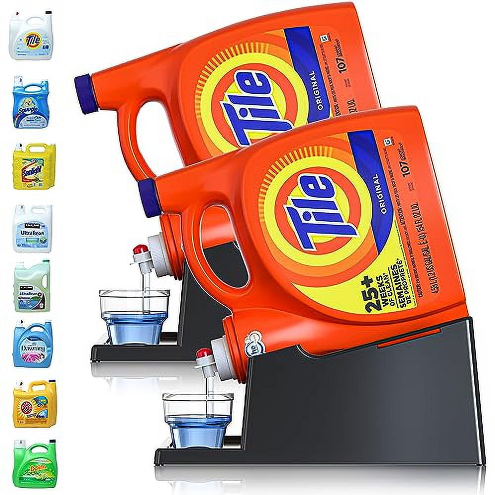 Skywin No-Spill Liquid Laundry Detergent Holder Organizer and Drip Tray ...