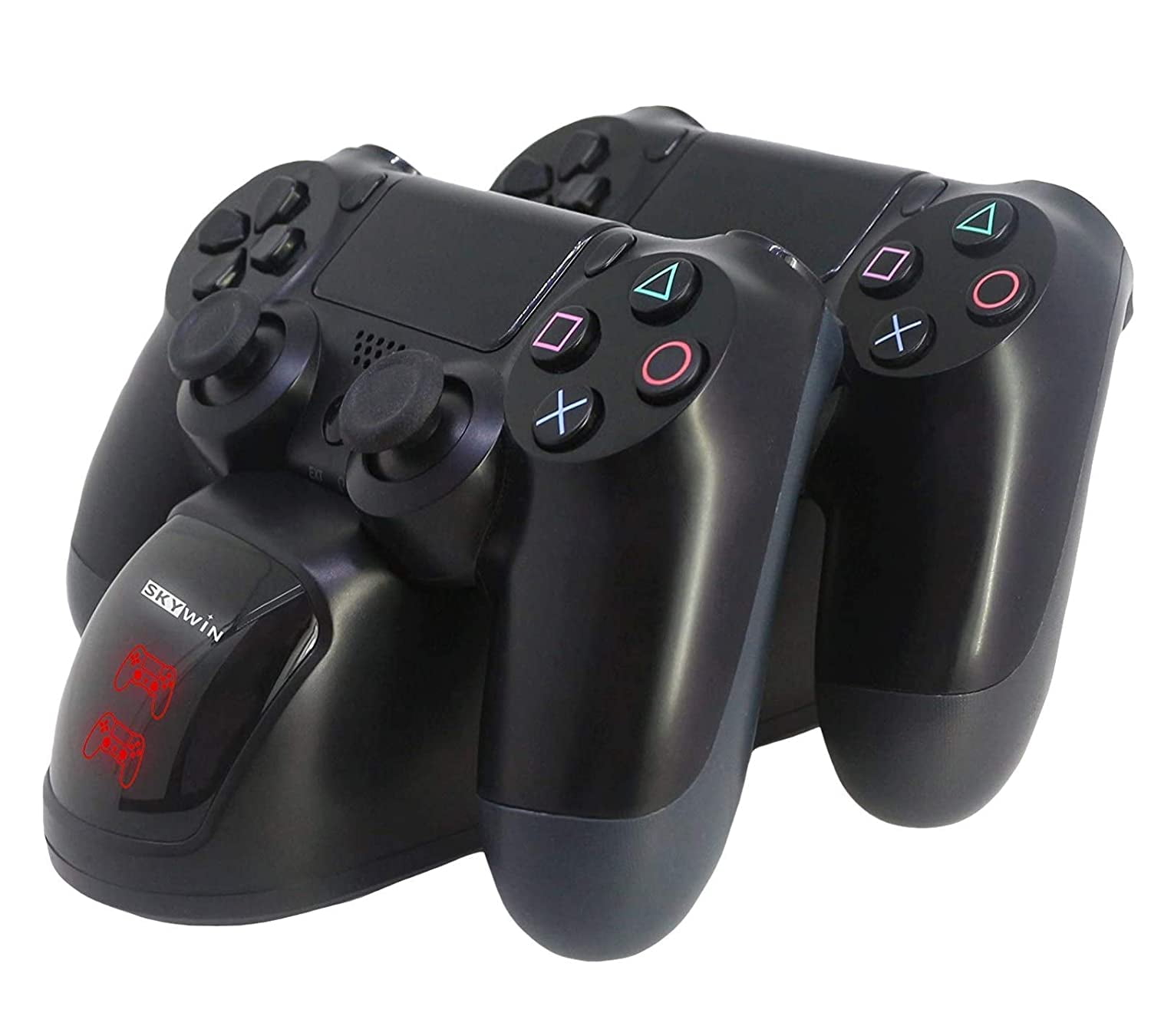 Skywin PS4 Controller Charging Dock - Dual Controller Charger for ...