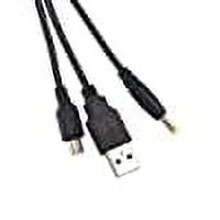 Skywin PSP Charger Cable 6 Feet 2-in-1 Replacement Charger Cable ...