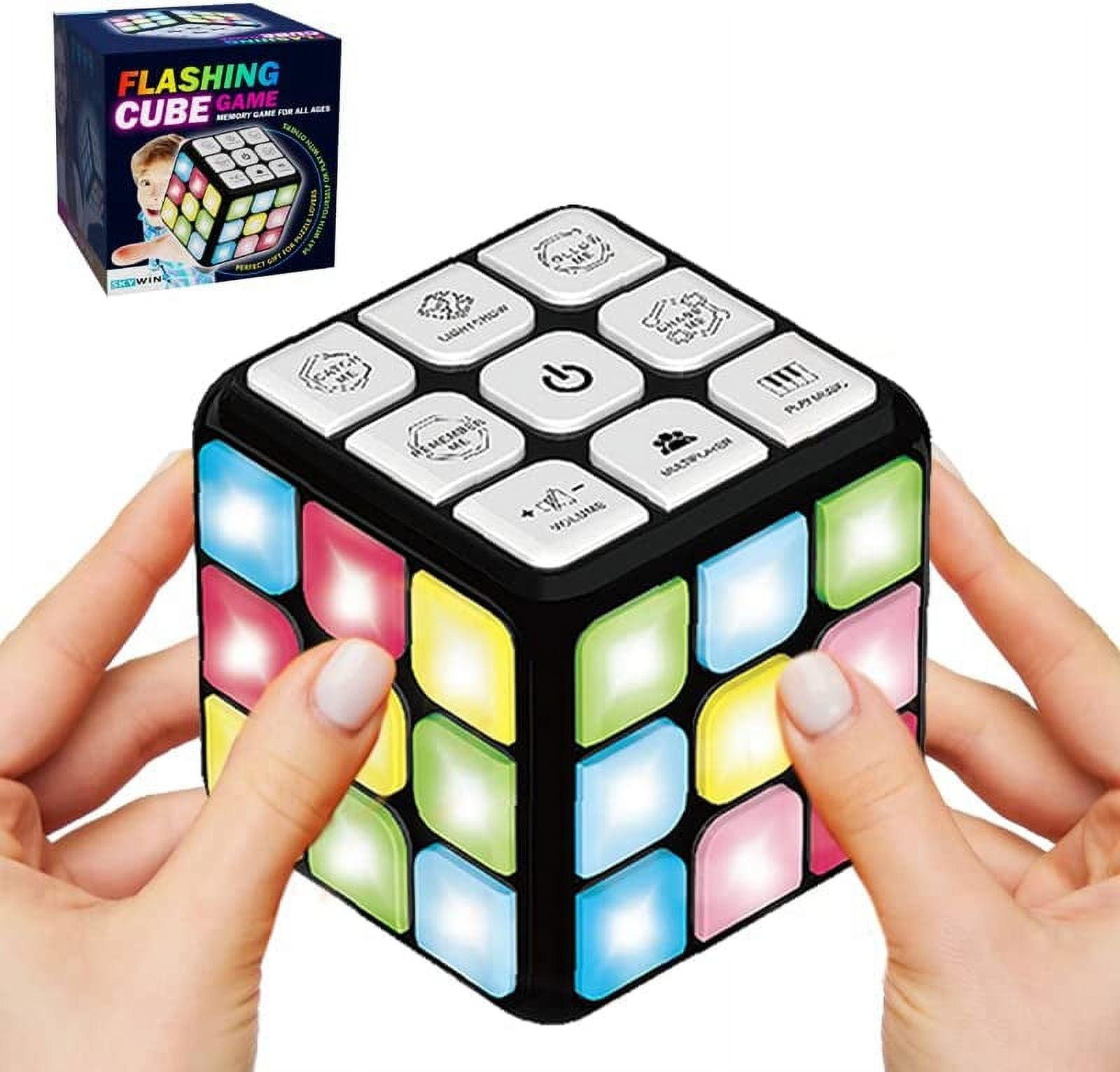 Skywin 3 Pack STEM Cube Game - Fun Flashing Memory & Speed Development ...