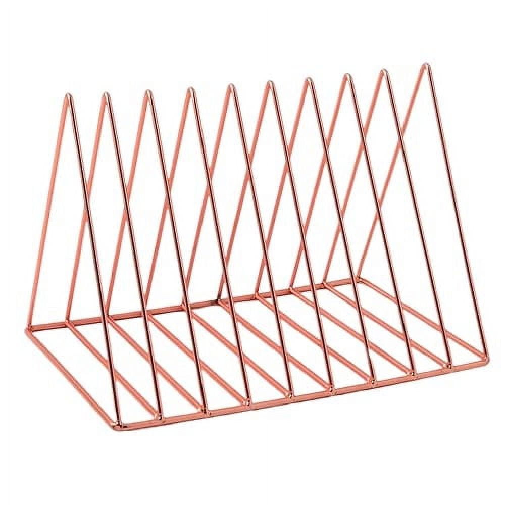 Skywin Record Vinyl Storage Rack Triangle - 2 Pack Vinyl Record Holder ...