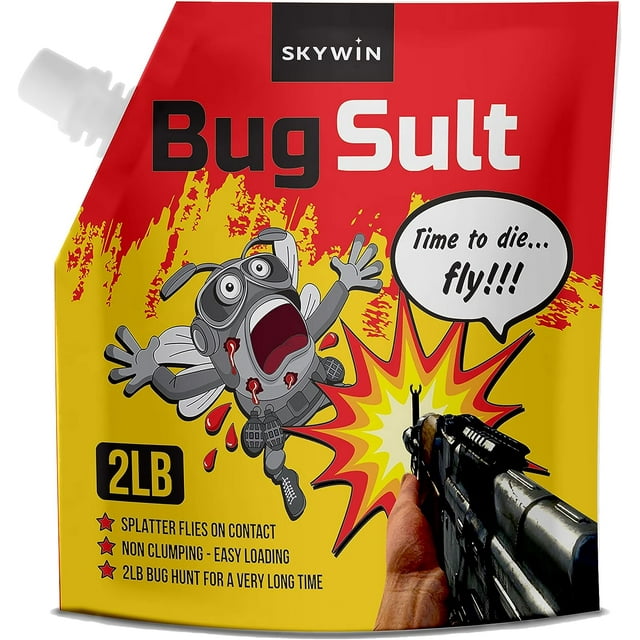 Skywin Salt For Fly Shooters that Shoots Salt, 2 lbs. Salt For Fly ...