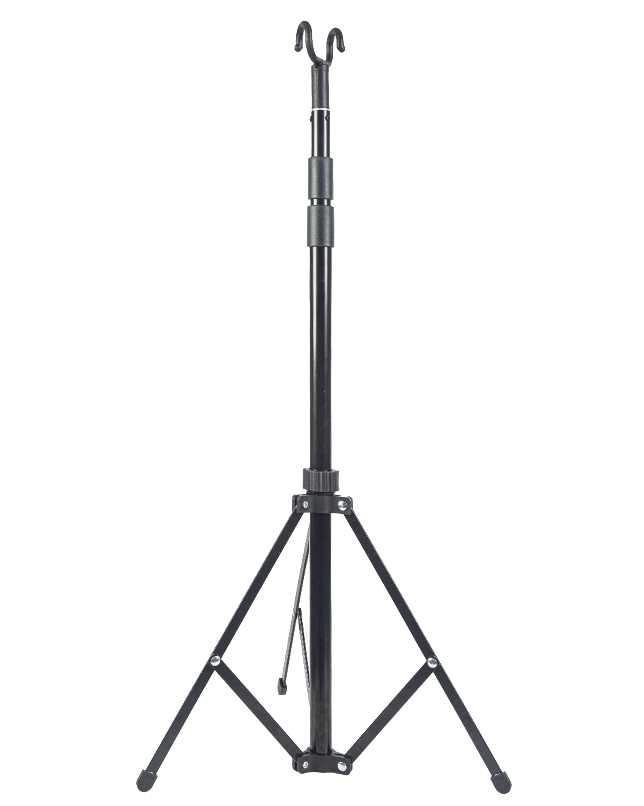 Skywin Tripod IV Poles Stand With Hook (Black) - IV Pole Collapsible ...