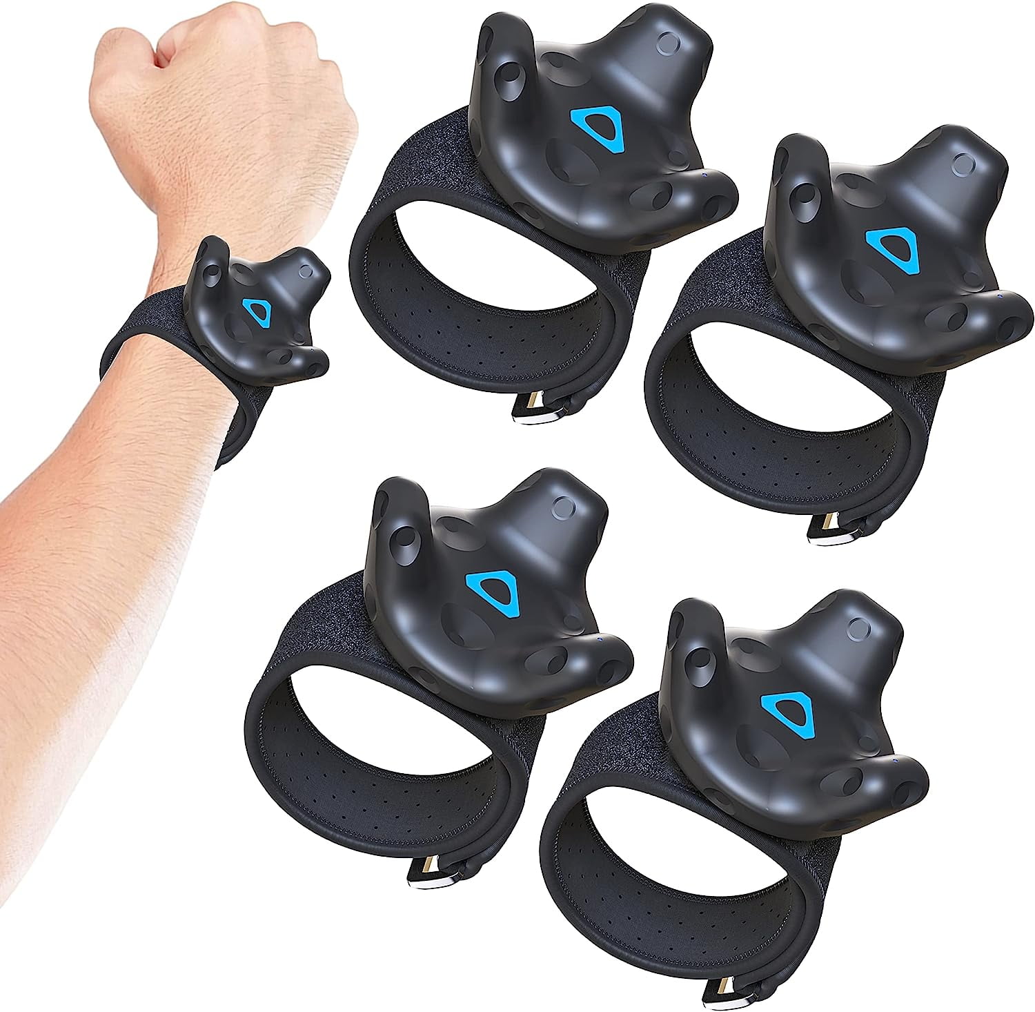 Skywin VR Tracker Straps for HTC Vive System Tracker Puck - Adjustable ...