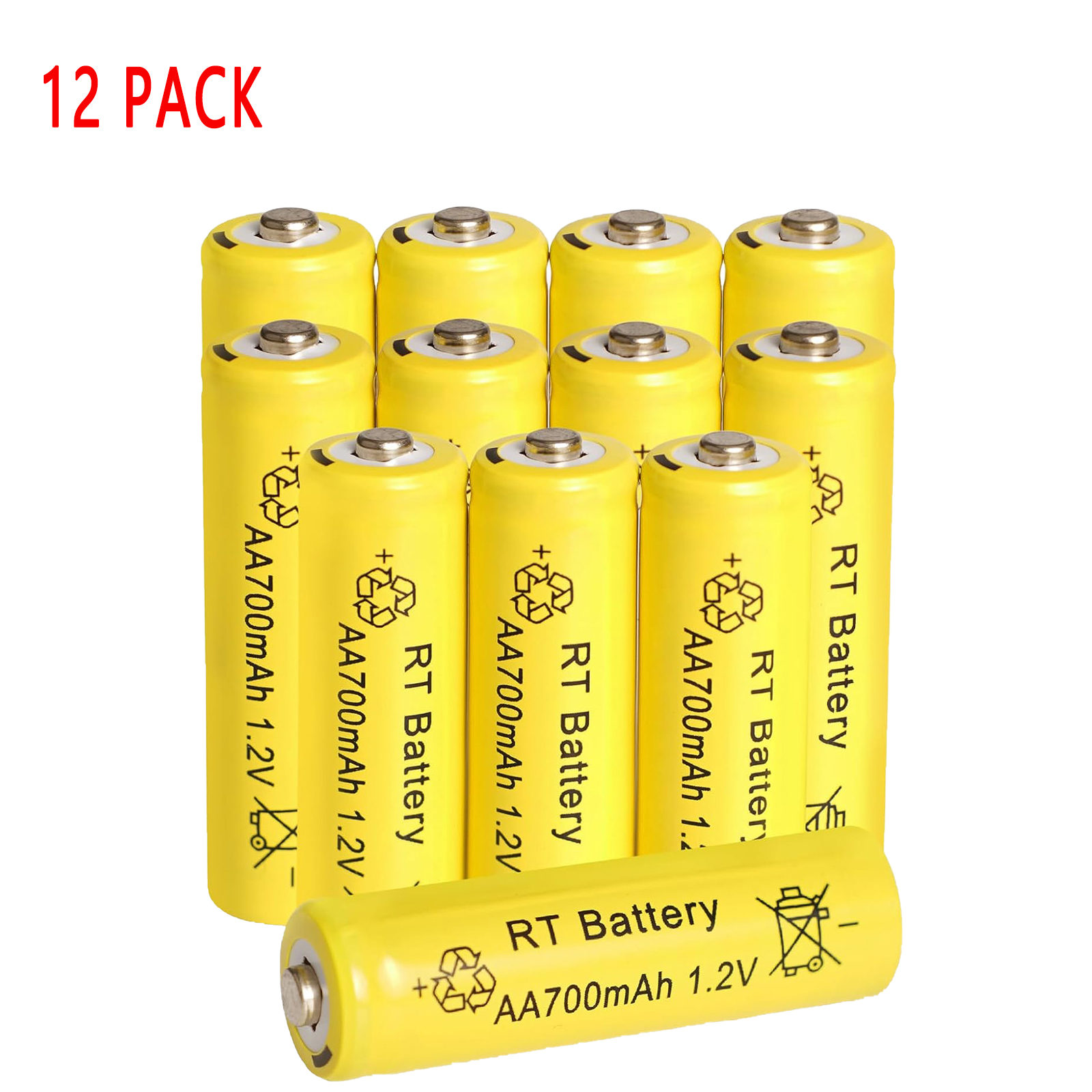 Energizer AA Rechargeable Batteries NiMH 2300 mAh 1.2V NH15 - 8 Count ...