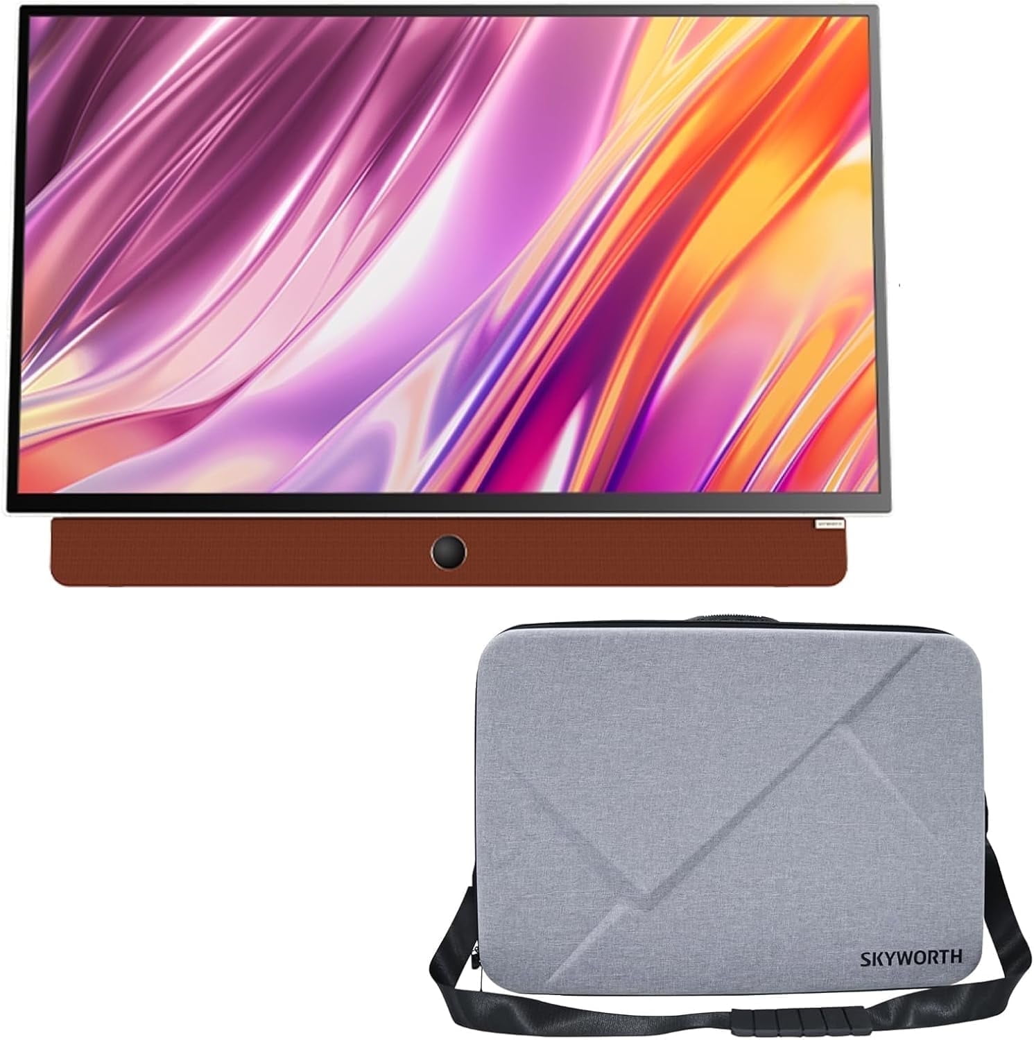 Skyworth 24-inch Portable Smart TV with Protective case - 3+ Hours ...