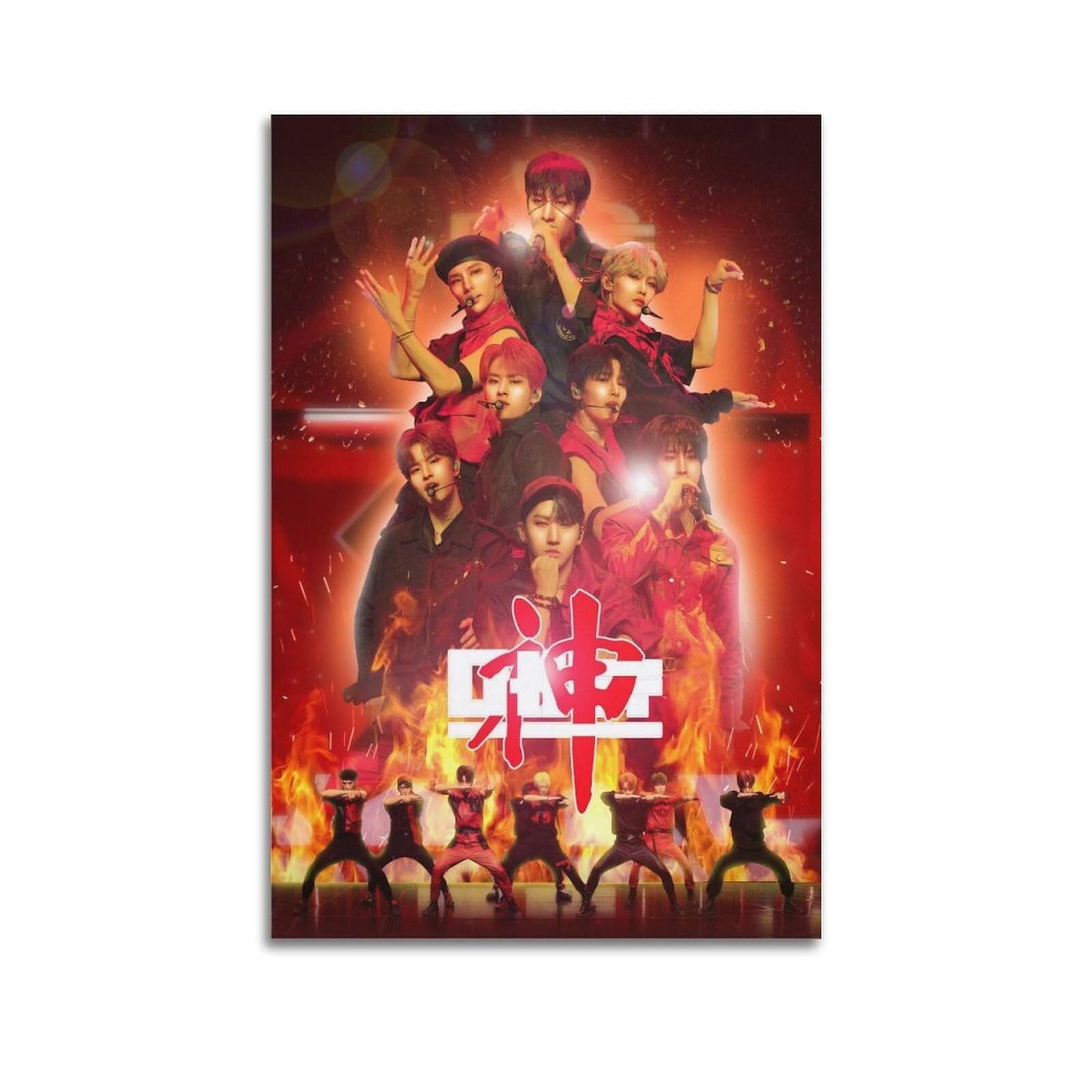 Skz Poster STREAM GOD'S MENU BY STRAY KIDS Canvas Art Poster Bedroom ...