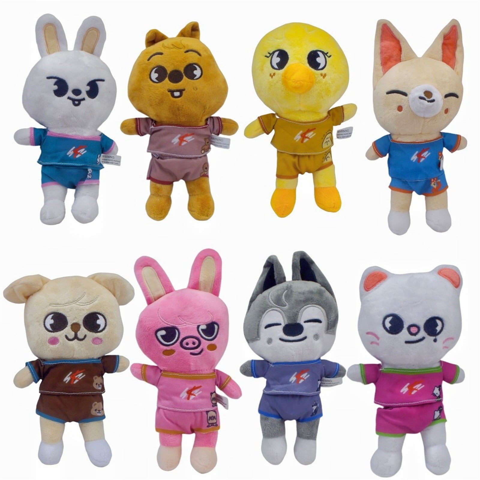 Skzoo Plush, SK-ZOO Plush Keychain, Cloak Detachable, Soft and Cute, Suitable for Fans - Walmart.com