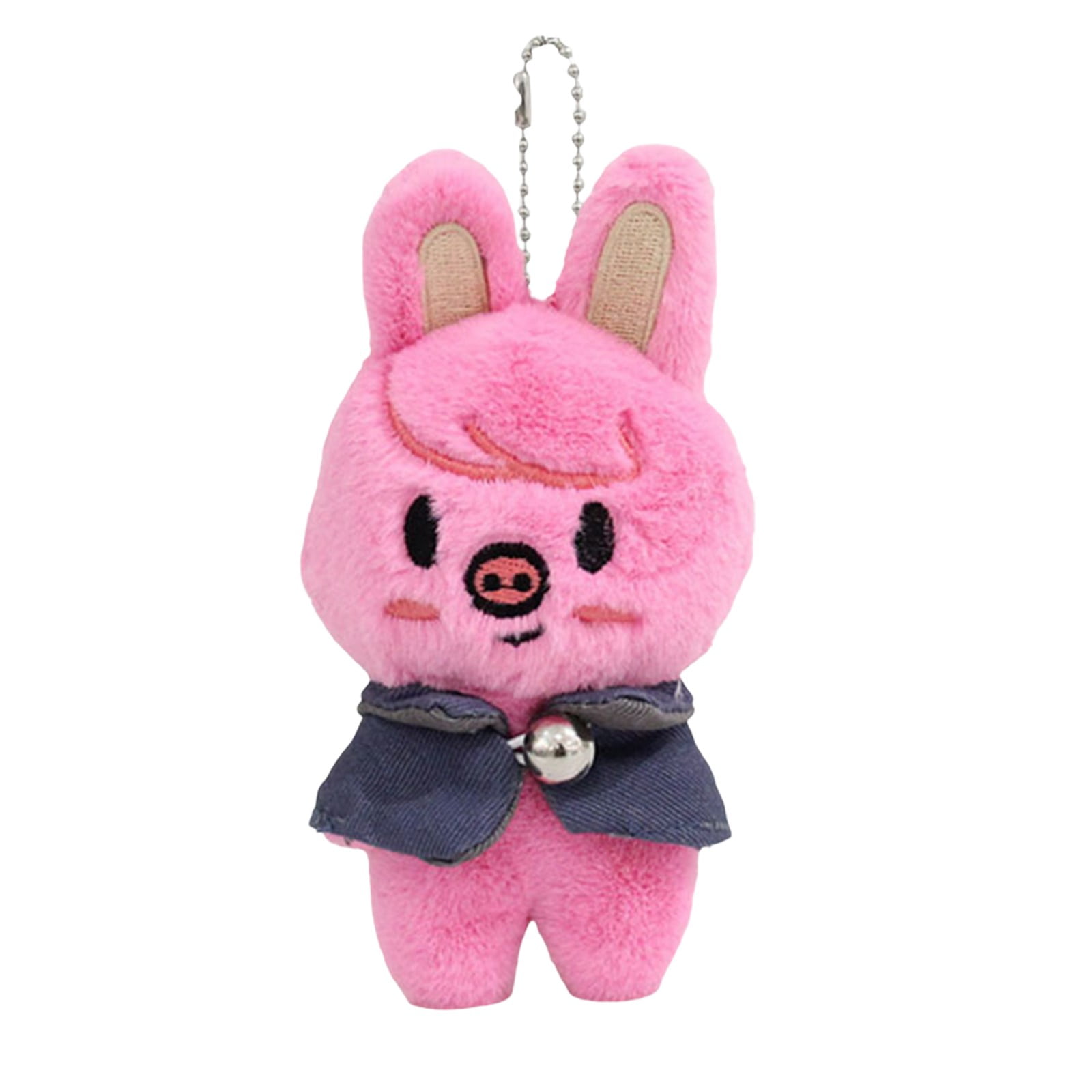 Skzoo Plush Stray Kids Merch Adorable Plush Dog Keychain With Bell Soft ...