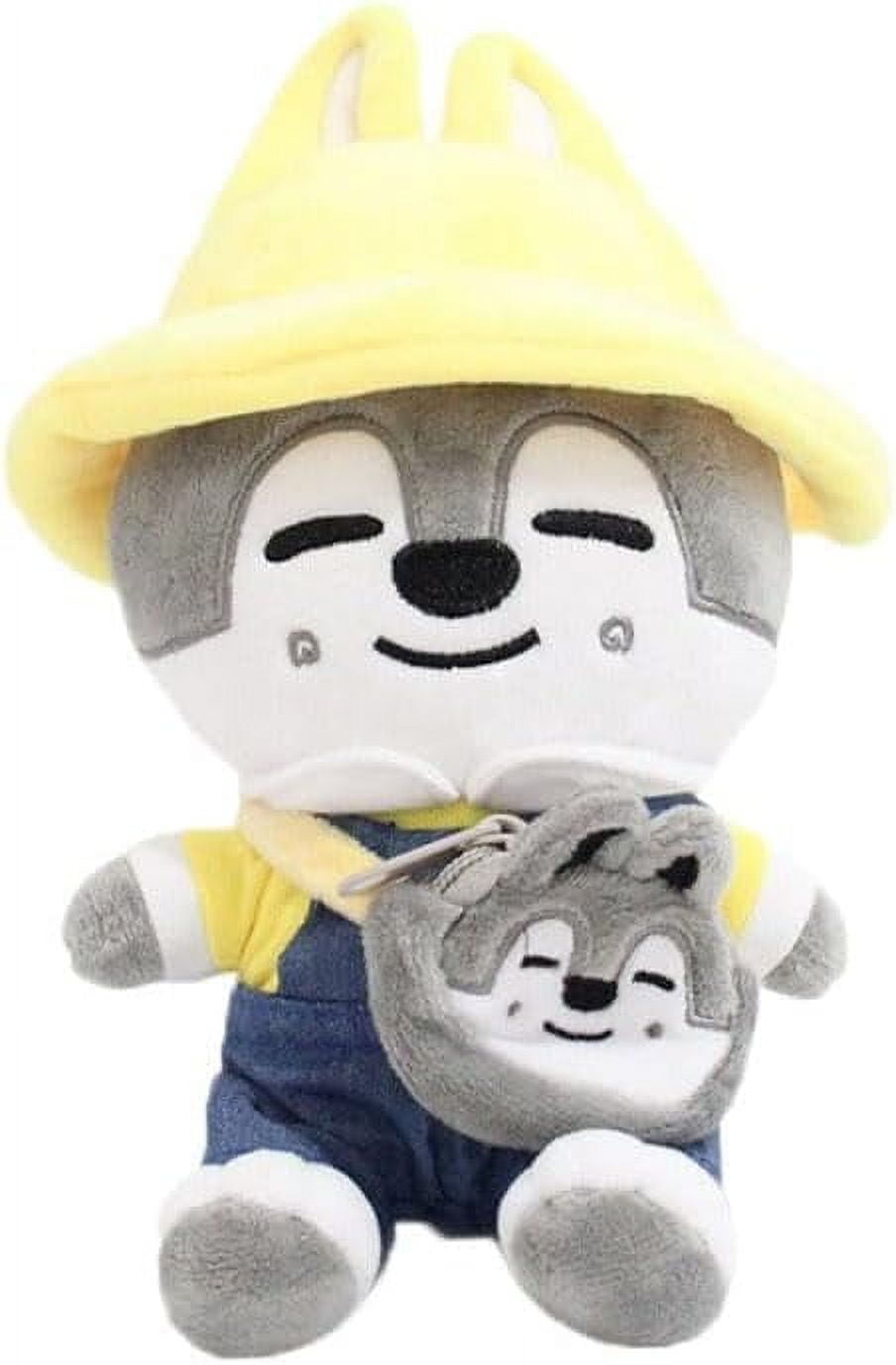 Skzoo Plush doll with Sun hat and small Crossbody bag skz 'Kindergarten ...