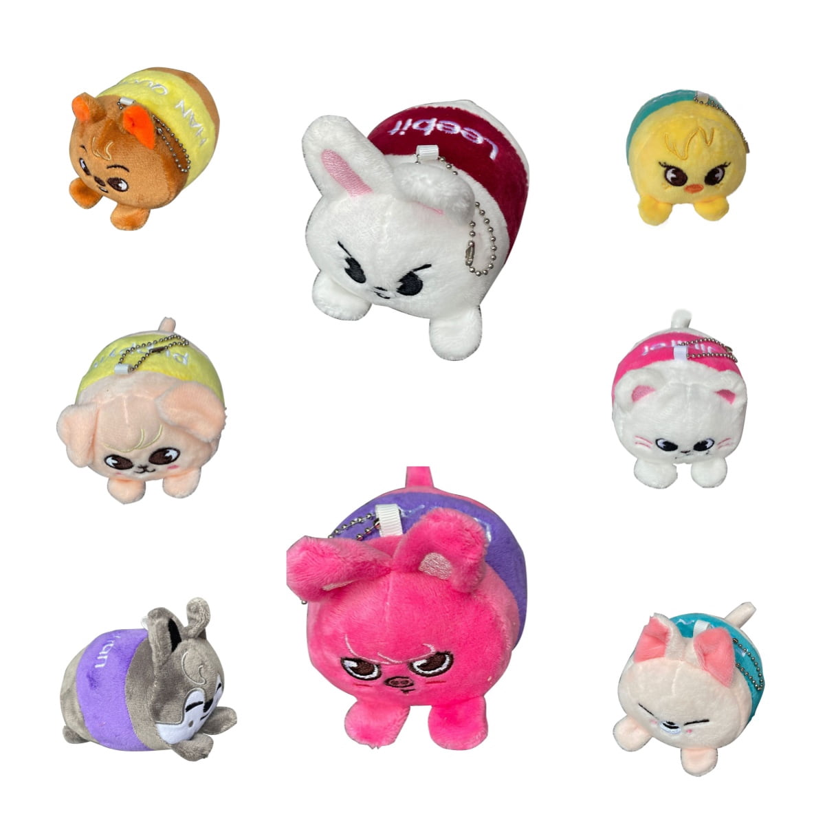 Skzoo Stray Kids stuffed plush Toys 2.9" Skzoo K-Pop Keychains,Stray ...