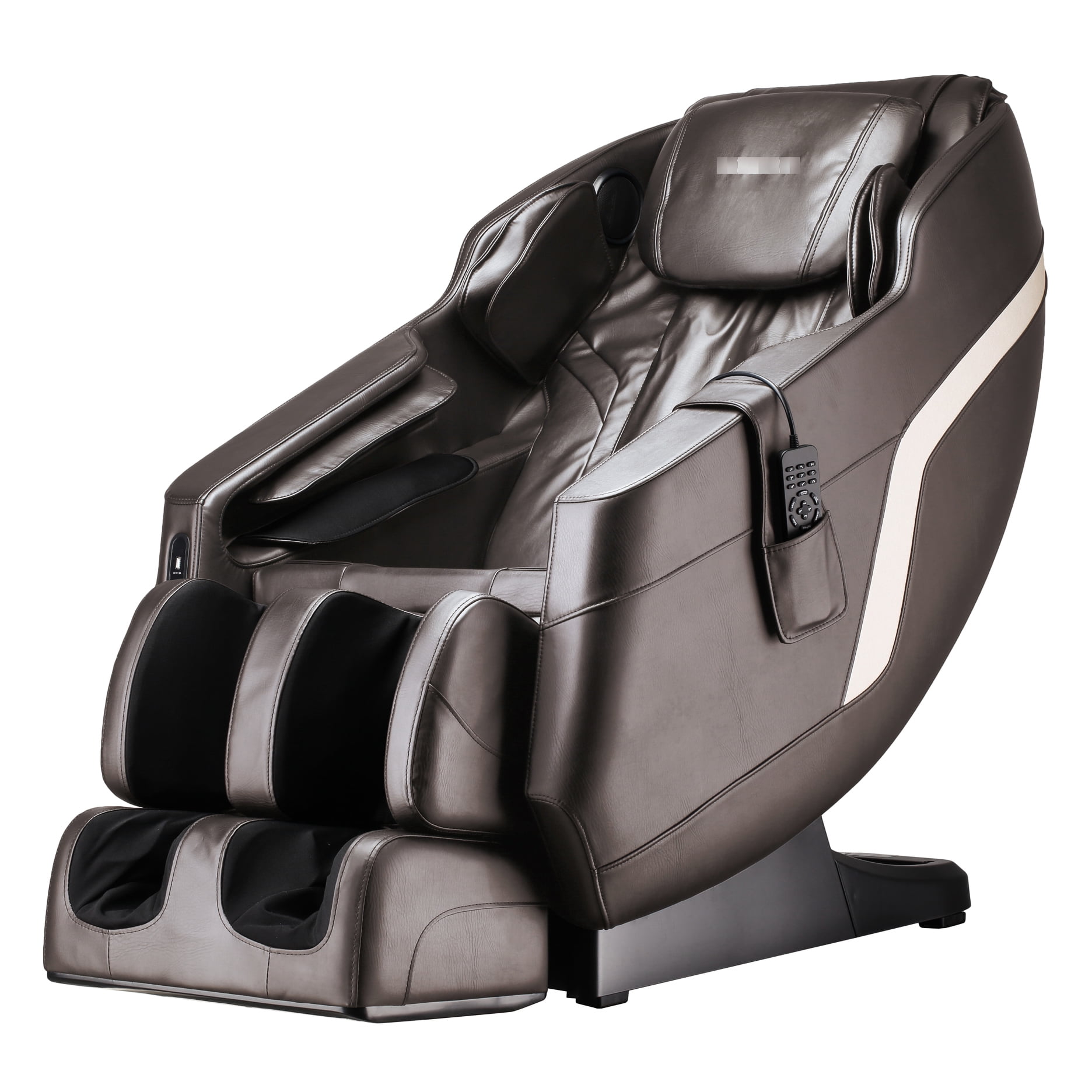 Sl Track Brown Recliner Massage Chair, Zero Gravity, Airbag, , , Pu ...