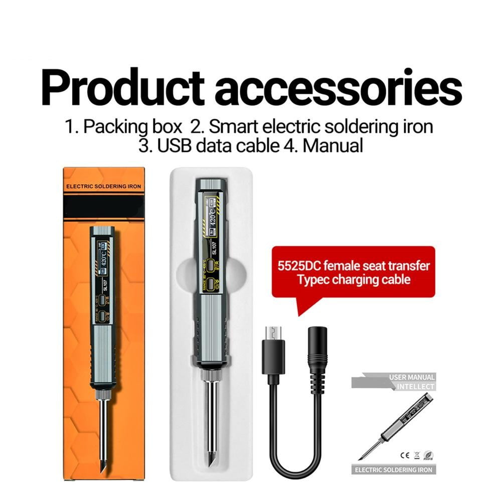 Sl107Electric Soldering Iron Tester Welding External Heating Core ...