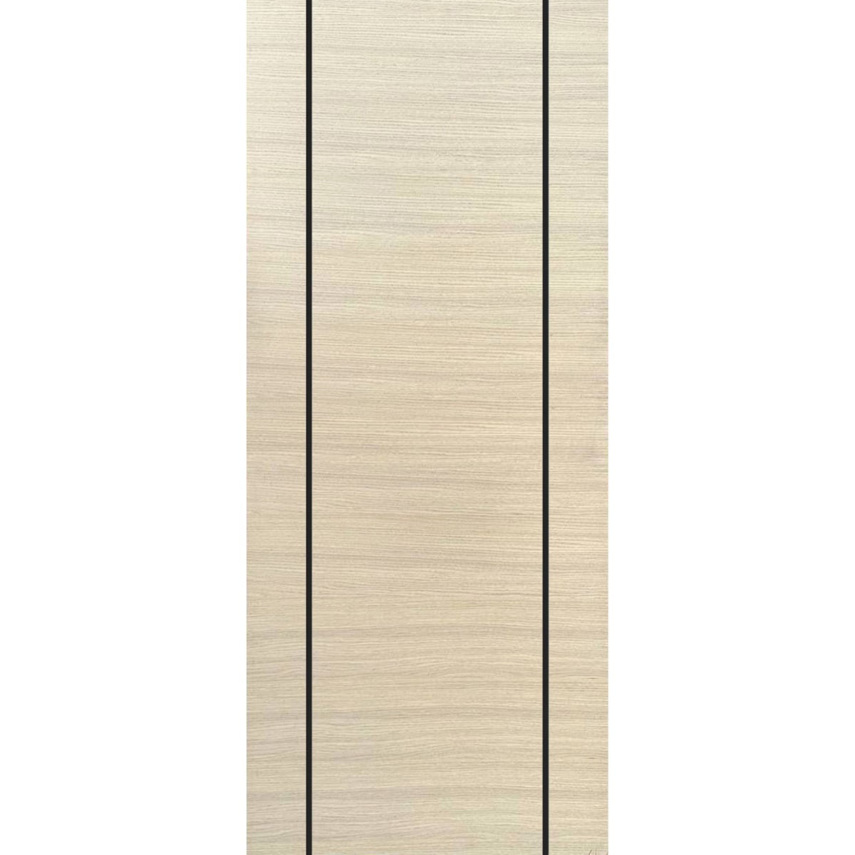 Slab Barn Door Panel 28 x 84 inches | Planum 0017 Natural Veneer with ...
