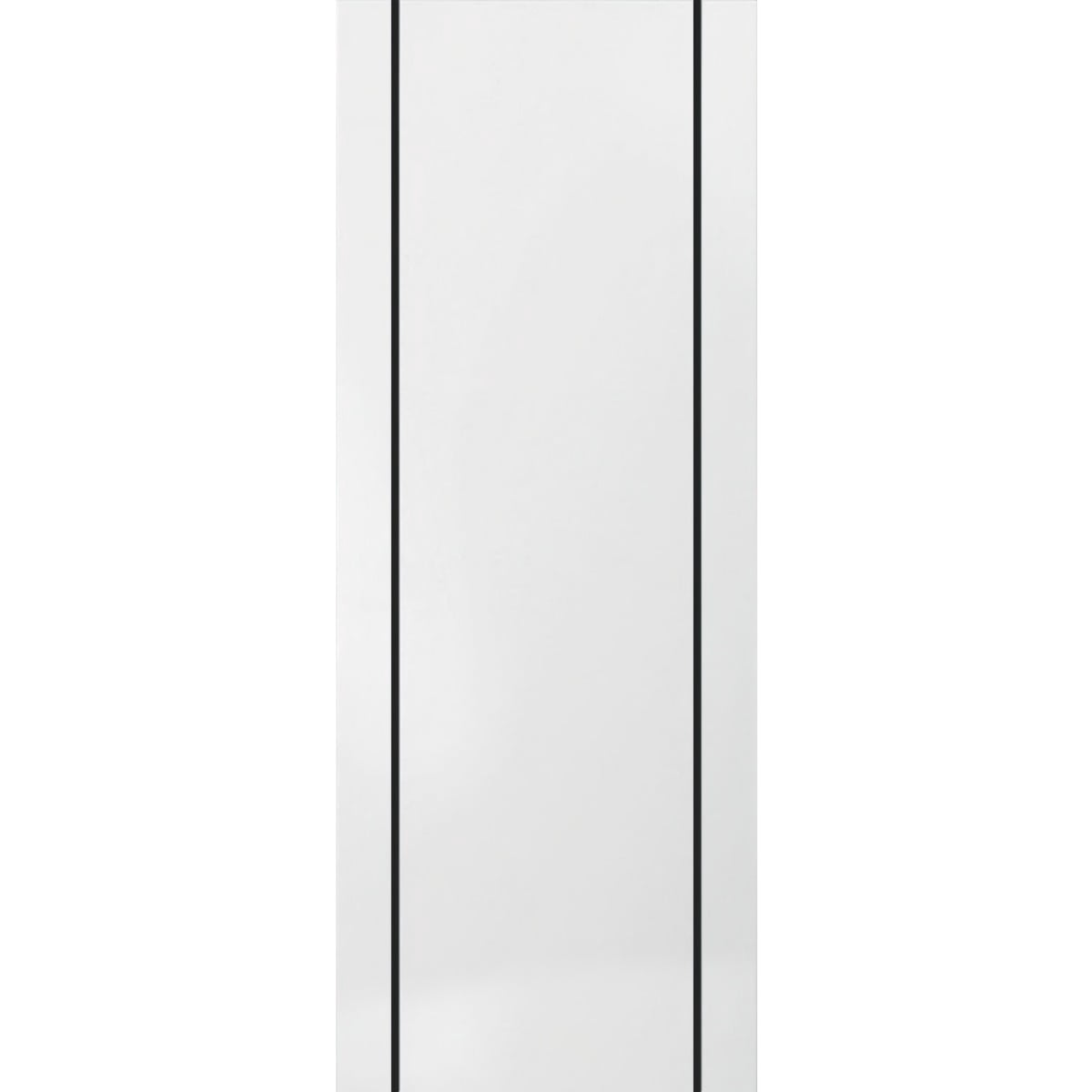 Slab Barn Door Panel 32 x 80 inches | Planum 0016 White Silk with ...