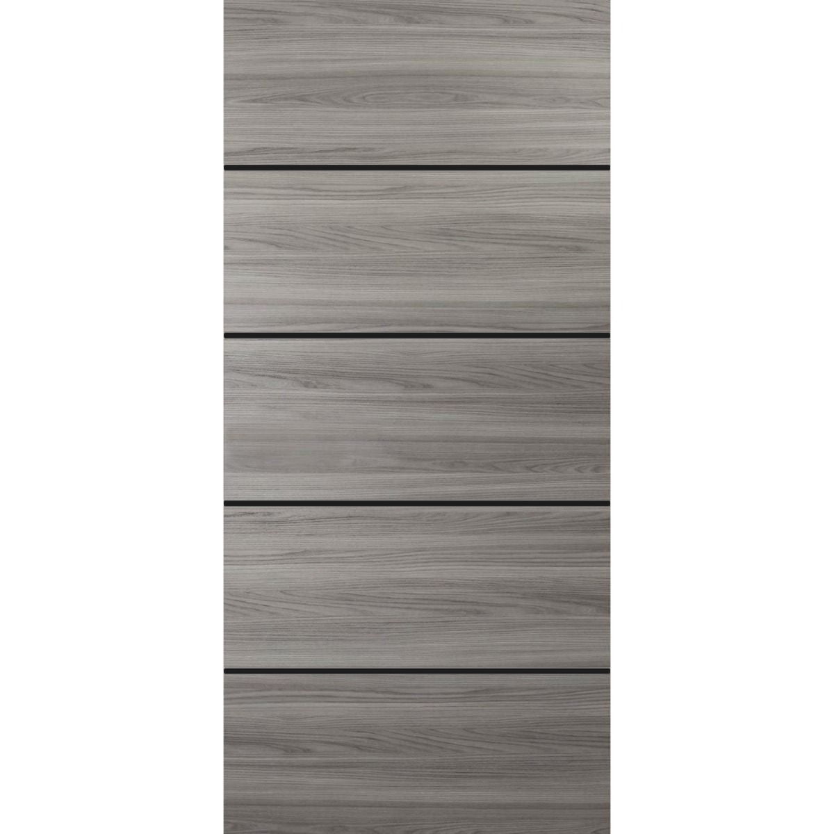 Slab Barn Door Panel 36 x 80 inches | Planum 0015 Ginger Ash with ...