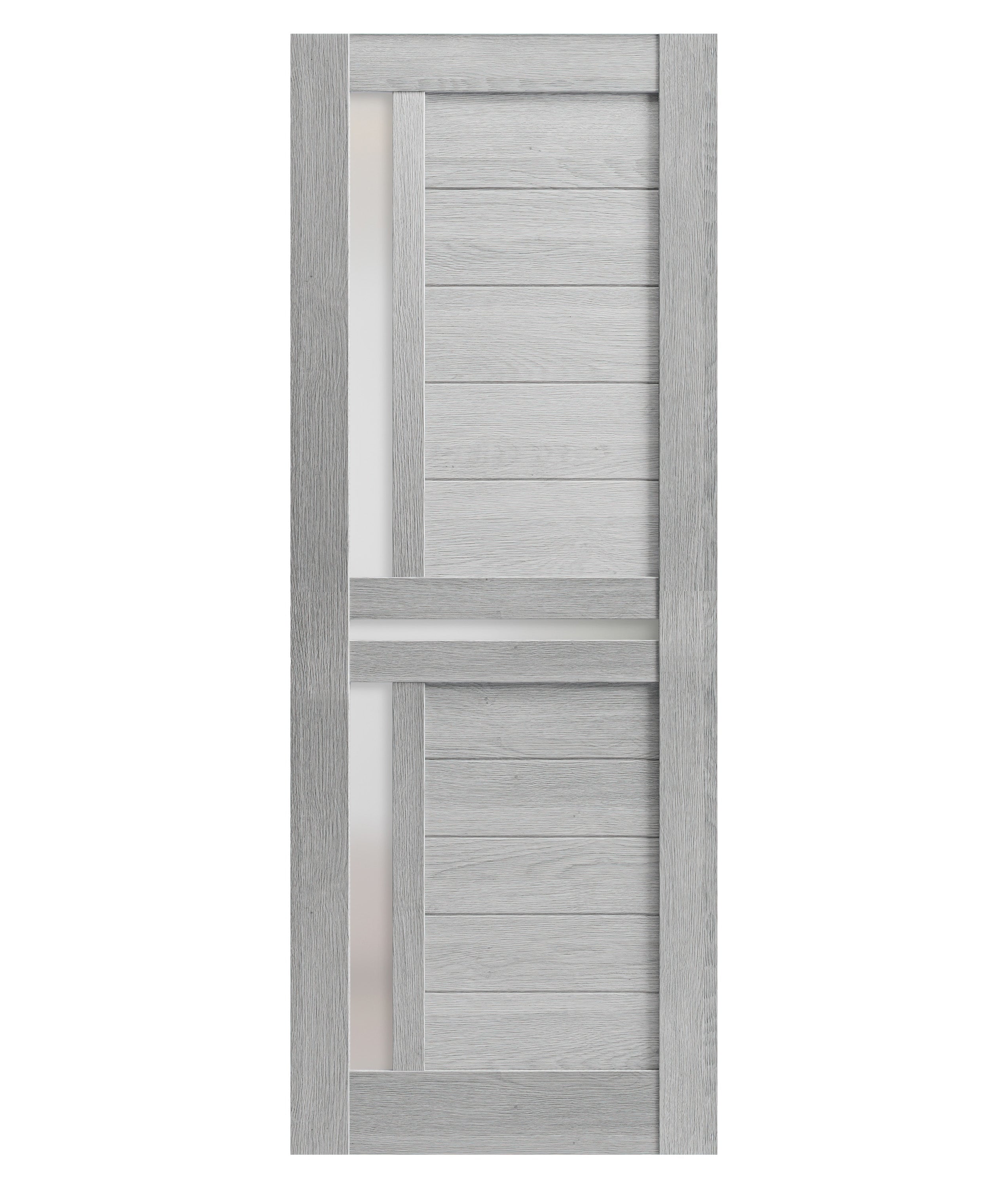 Slab Barn Door Panel 36 x 80 inches | Veregio 7288 Light Grey Oak with ...