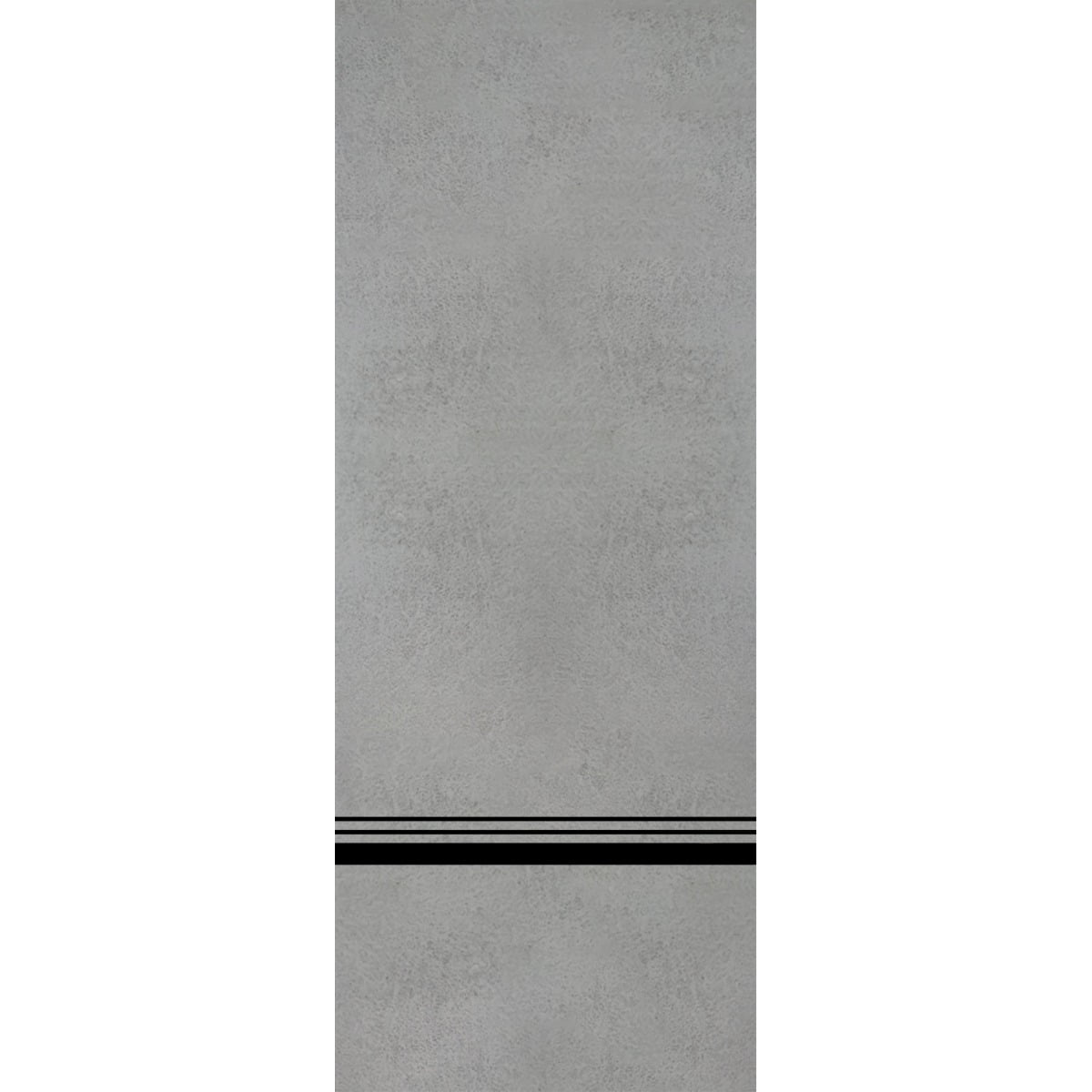 Slab Barn Door Panel 36 x 84 inches | Planum 0012 Concrete with Frosted ...