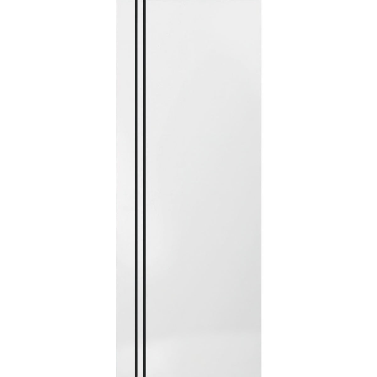 Slab Barn Door Panel 36 x 96 inches | Planum 0016 White Silk with ...