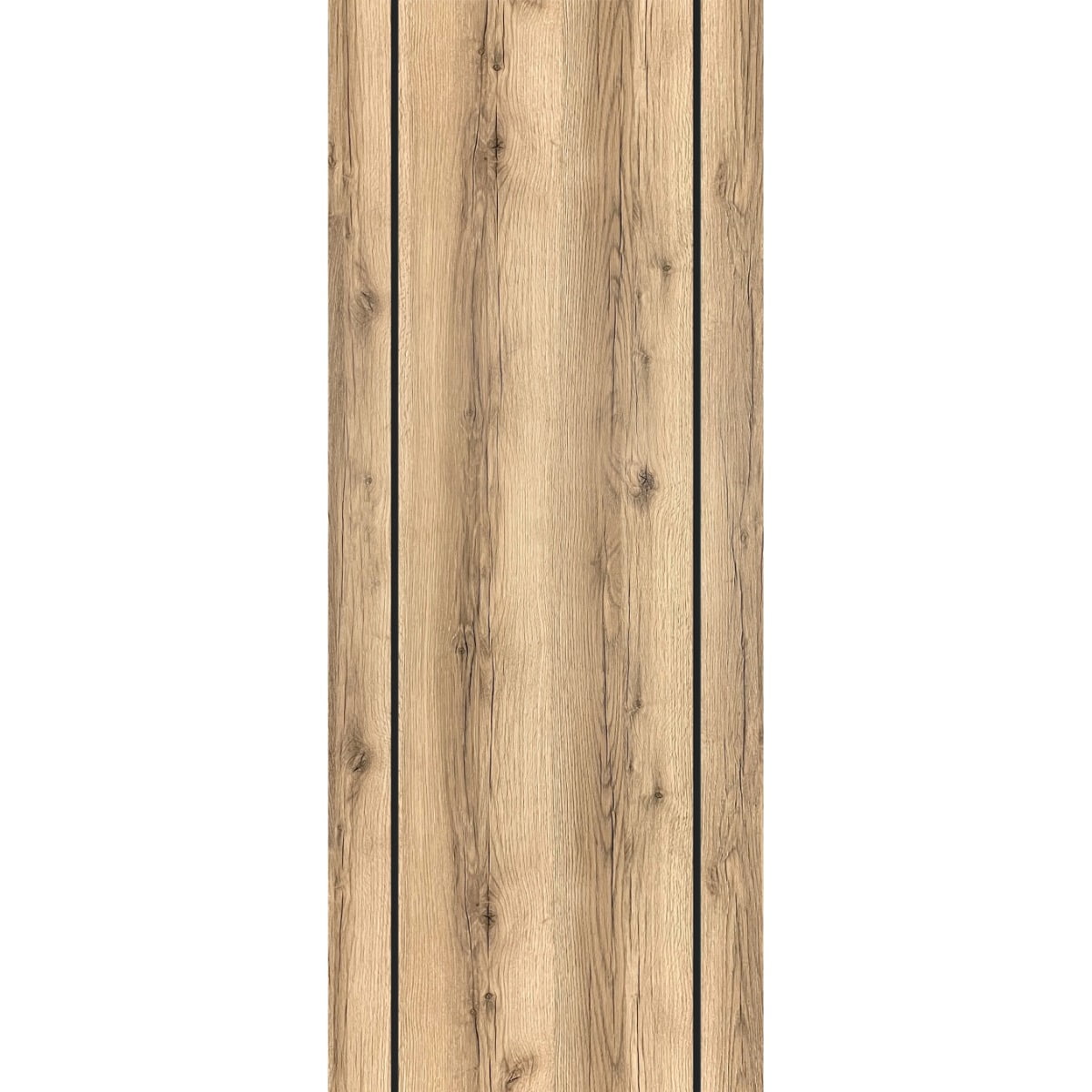Slab Barn Door Panel 36 x 96 inches | Planum 0017 Oak with Frosted ...