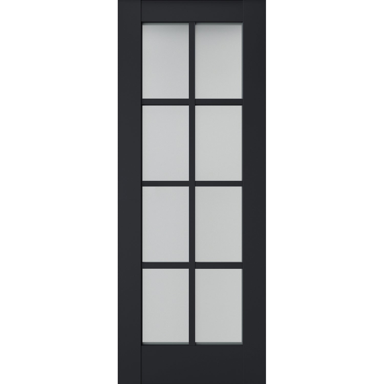 Slab Barn Door Panel Frosted Glass | Veregio 7412 Antracite | Sturdy ...