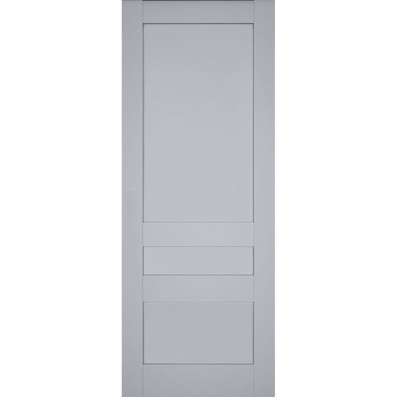 Slab Barn Door Panel | Veregio 7411 Matte Grey | Sturdy Finished Doors ...