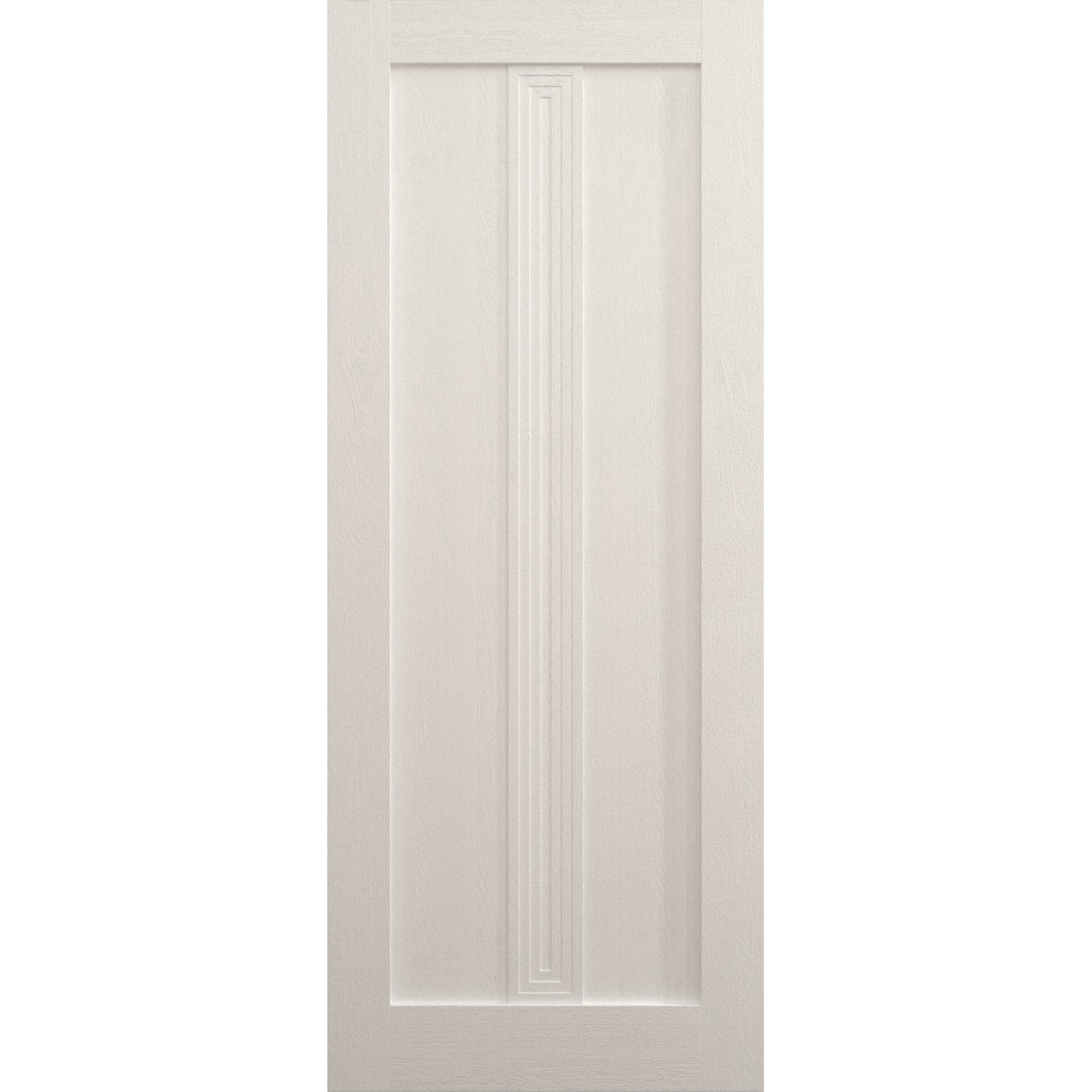 Slab Door Panel 24 x 96 inches | Ego 5006 Painted White Oak | Wood ...