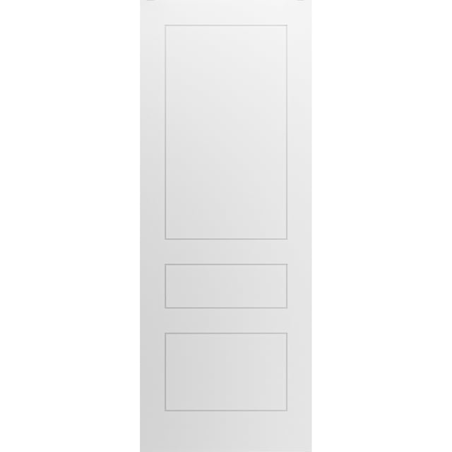 Slab Door Panel 28 x 96 inches / Mela 0733 Painted White / Modern ...