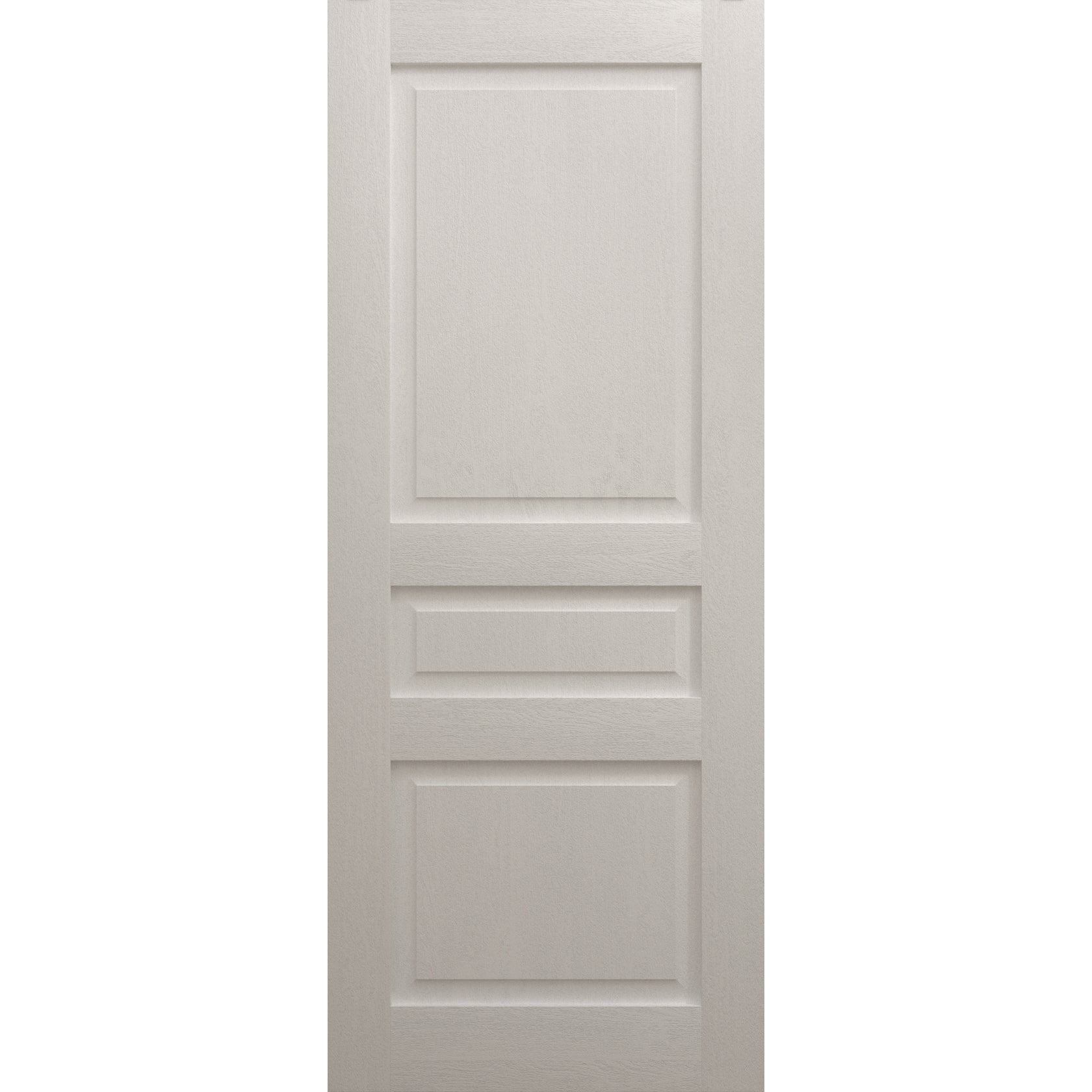Slab Door Panel 36 x 96 inches | Ego 5012 Painted White Oak | Wood ...