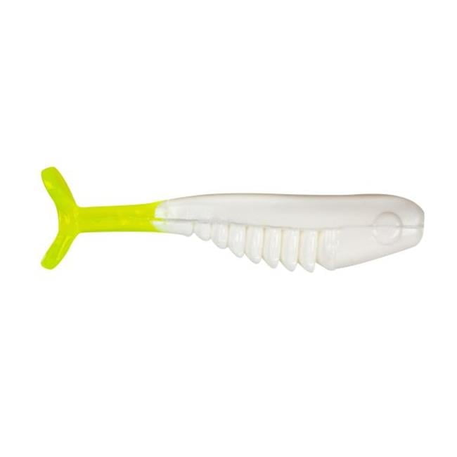 Slab Hunter Bone White & Chartreuse Fishing Lure - Pack of 10 - Walmart.com
