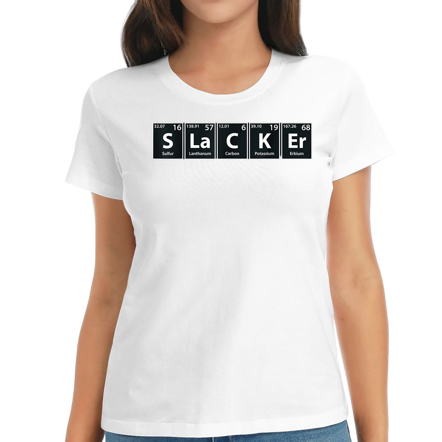 Slacker (S-La-C-K-Er) Periodic Table Elements Shirt - Walmart.com
