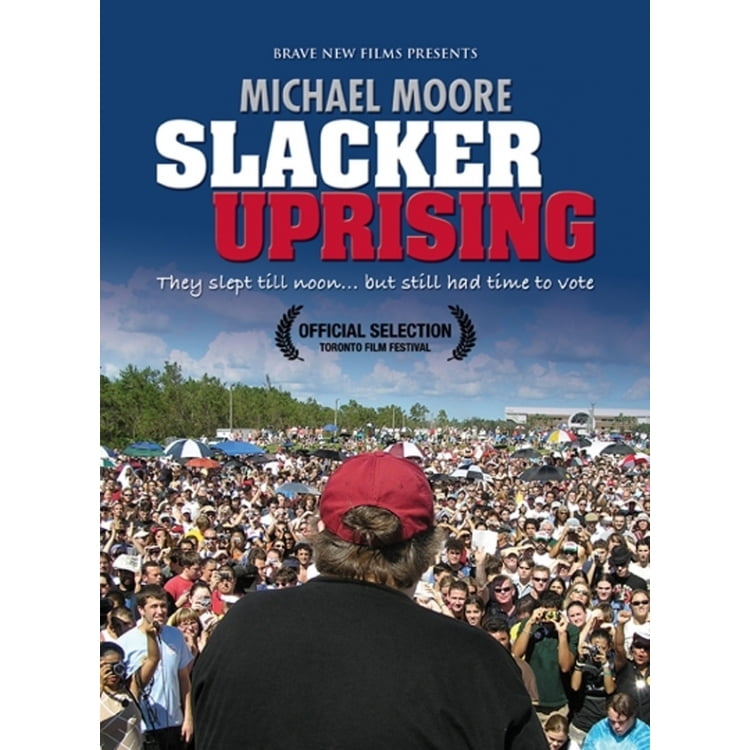 Slacker Uprising Movie Poster (11 x 17) - Walmart.com