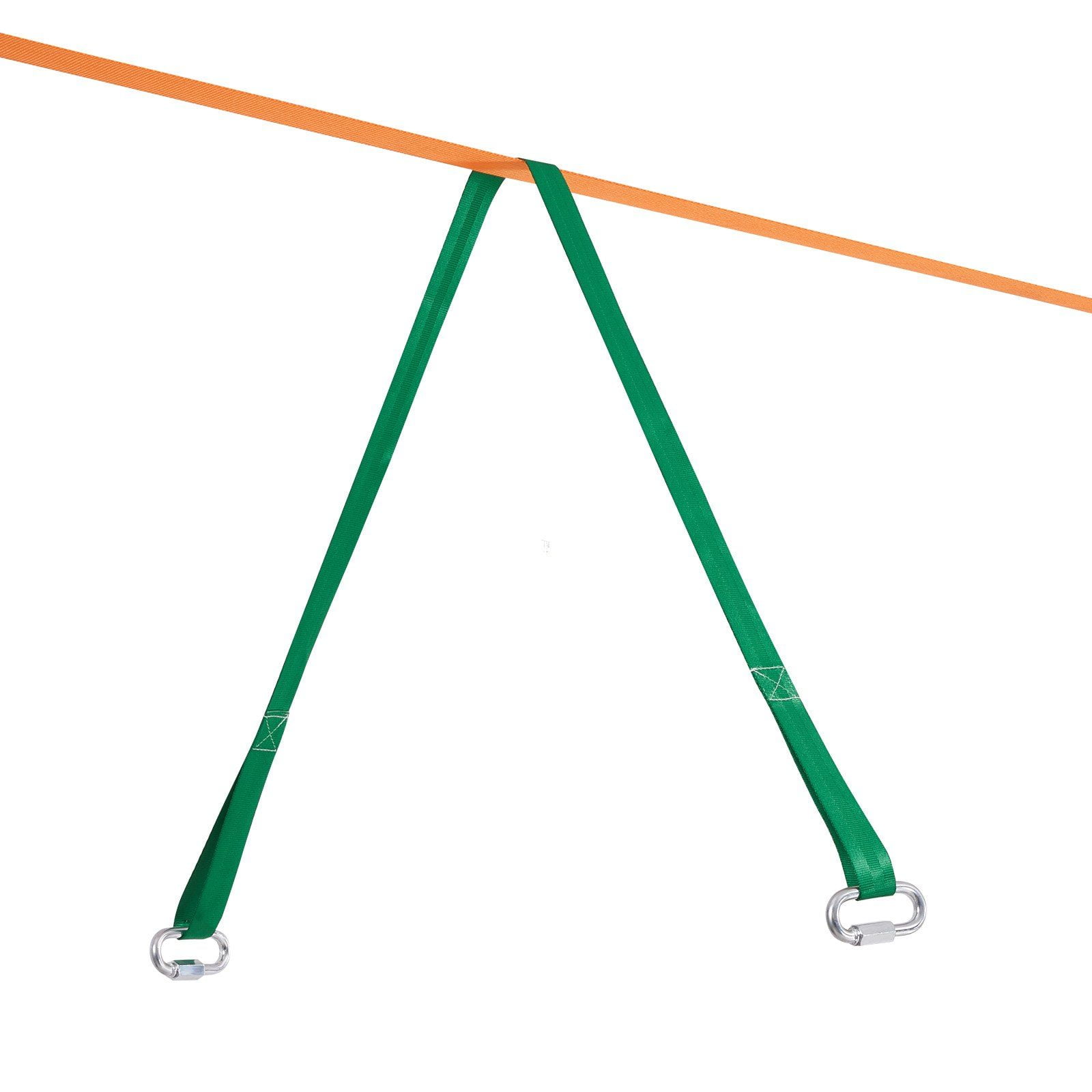 Slackline Kit with Training Line, 60 ft Backyard Slackline for ...