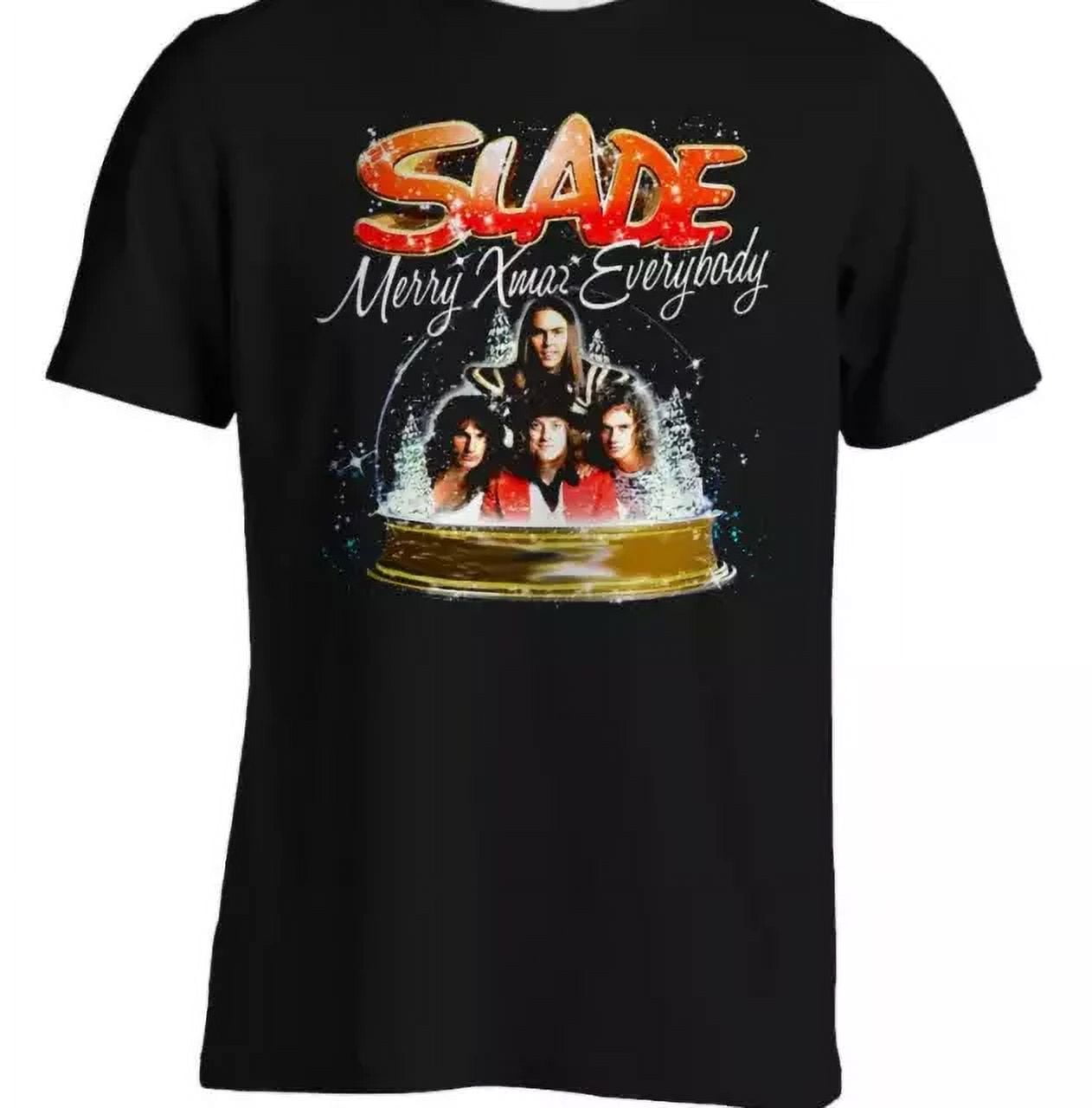 Slade band Merry Christmas T-shirt Unisex Black All Sizes S to 5XL X871 ...