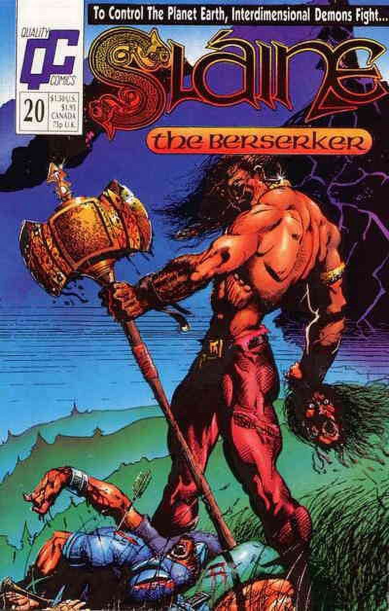 Slaine the Berserker #20 VF ; Fleetway Quality Comic Book - Walmart.com