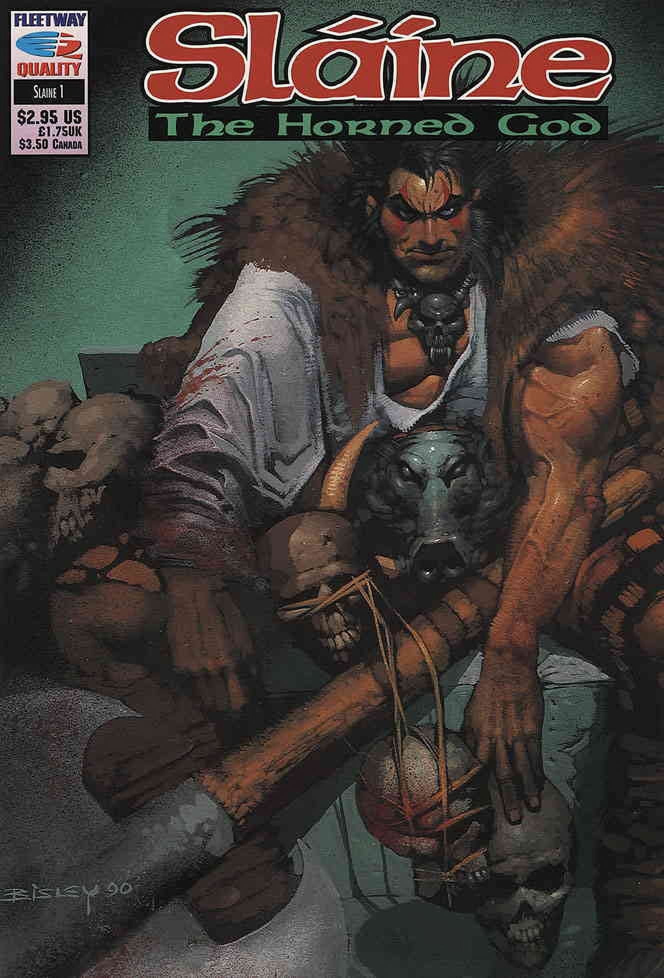 Slaine the Horned God #1 VF ; Fleetway Quality Comic Book - Walmart.com