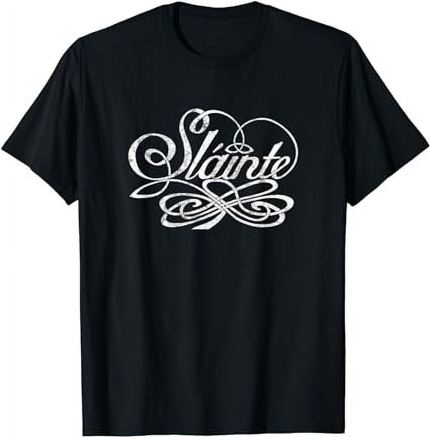 Slainte Celtic knot design: Irish toast to health T-shirt - Walmart.com