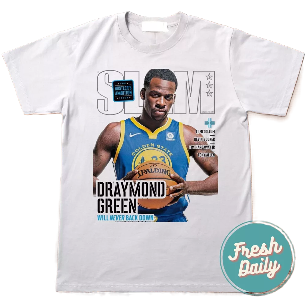 Slam Cover Magazine Draymond Green Warriors GSW Unisex T Shirt, Tiktok ...