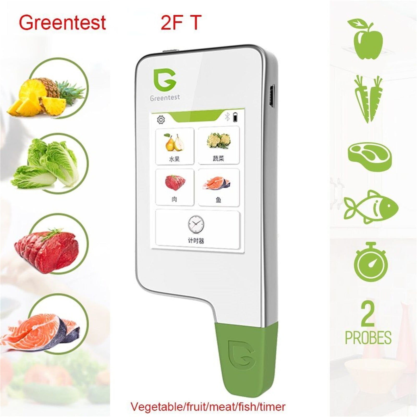 Slam Digital Counter Tester Fruit TDS Water Hardness Radiation 1T 2FT ...