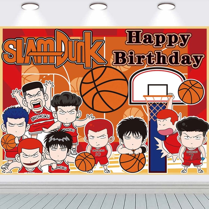 Slam Dunk Backdrop Background for Photography Banner Party Supplies ...