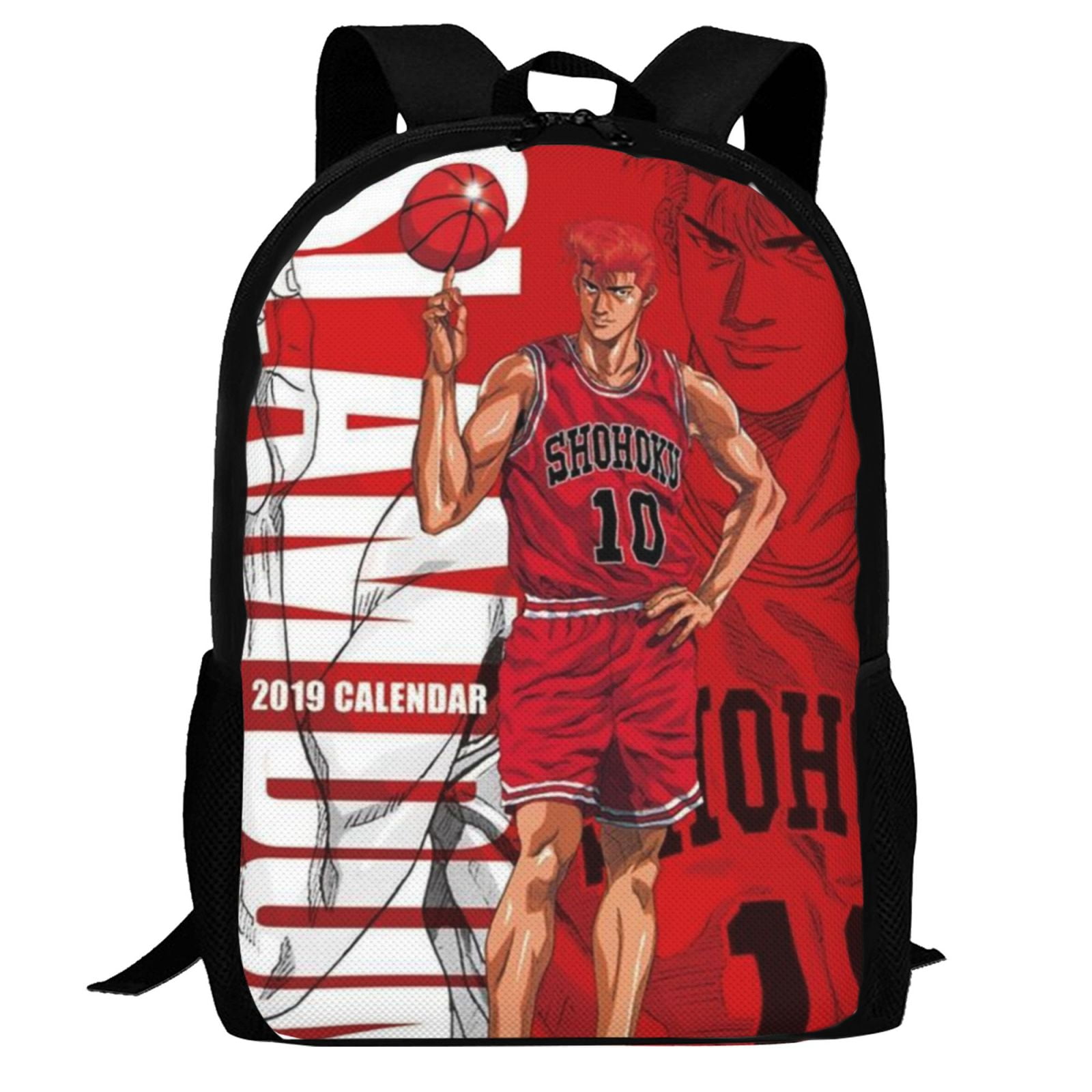 Slam Dunk Backpack, 3d Printed Laptop Backpack, Water Resistant ...