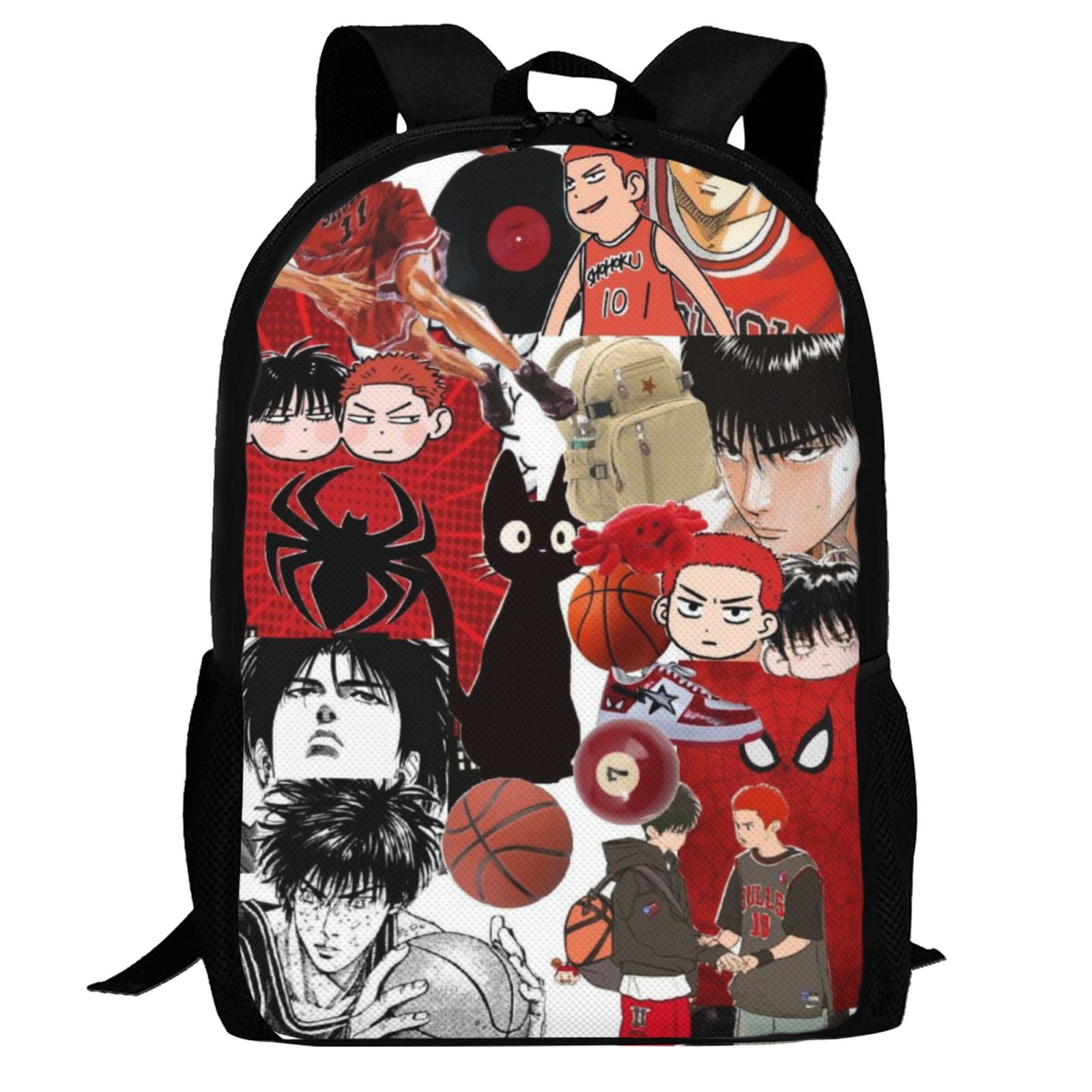 Slam Dunk Backpack, 3d Printed Laptop Backpack, Water Resistant ...
