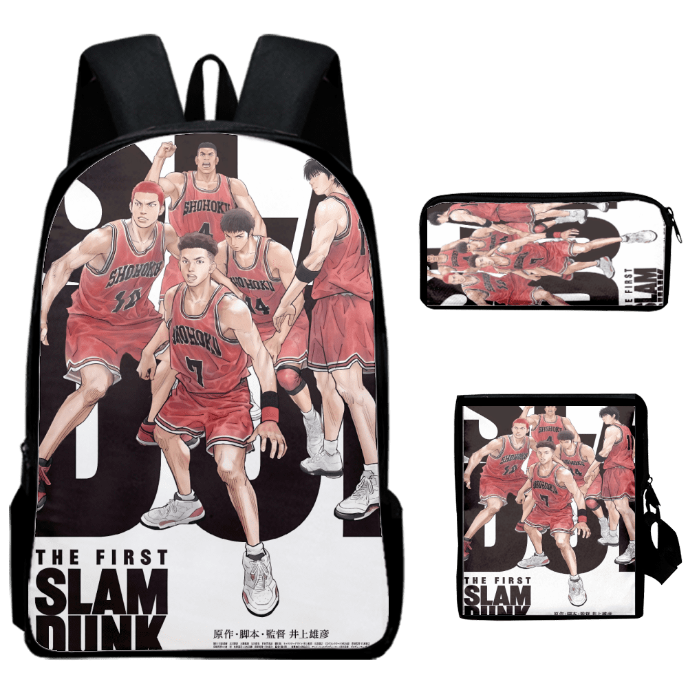 Slam Dunk Cartoon Bag Super Cool Laptop Backpack for Middle School #01 ...