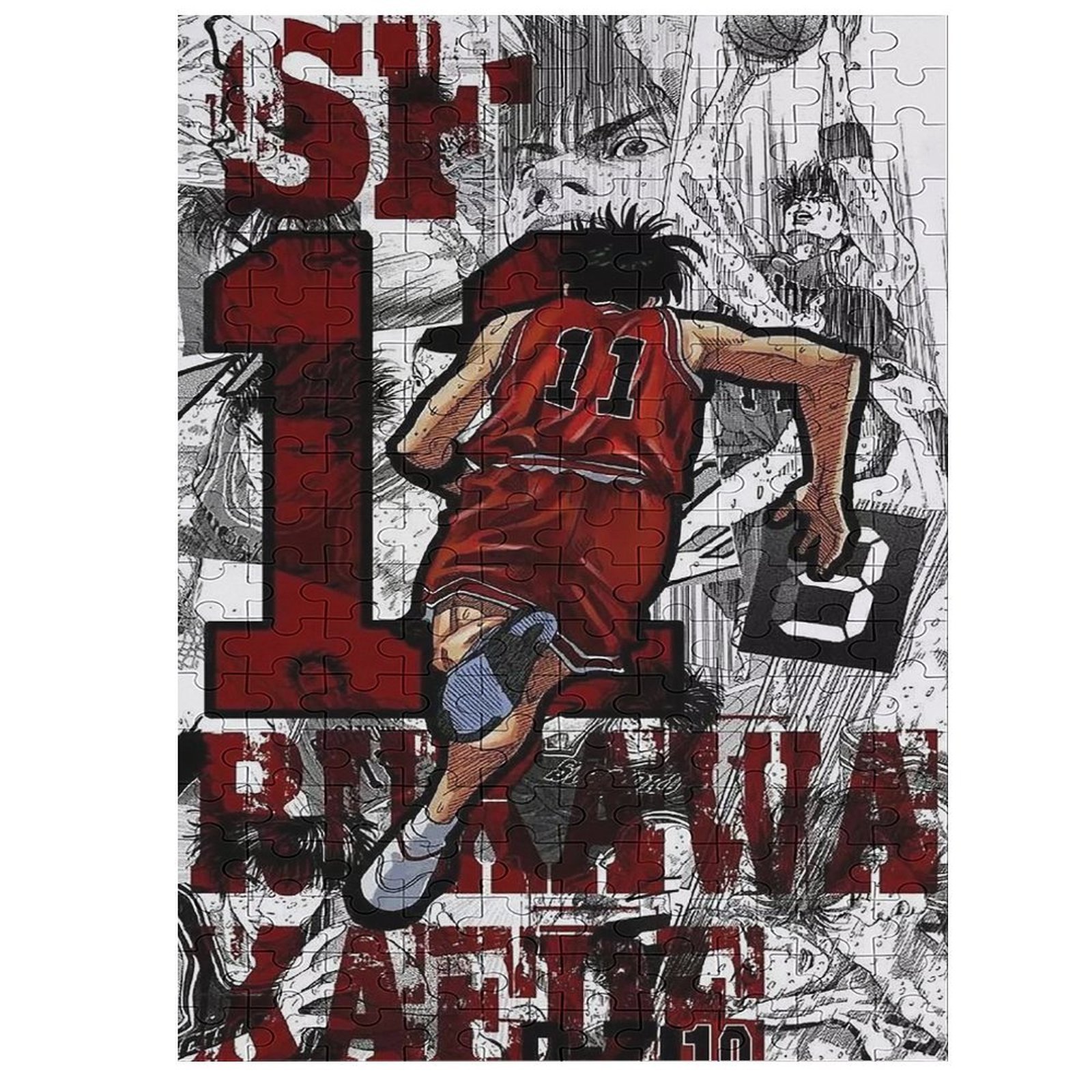 Slam Dunk Puzzle For Adults & Kids - 200 Piece Jigsaw Puzzle - Walmart.com