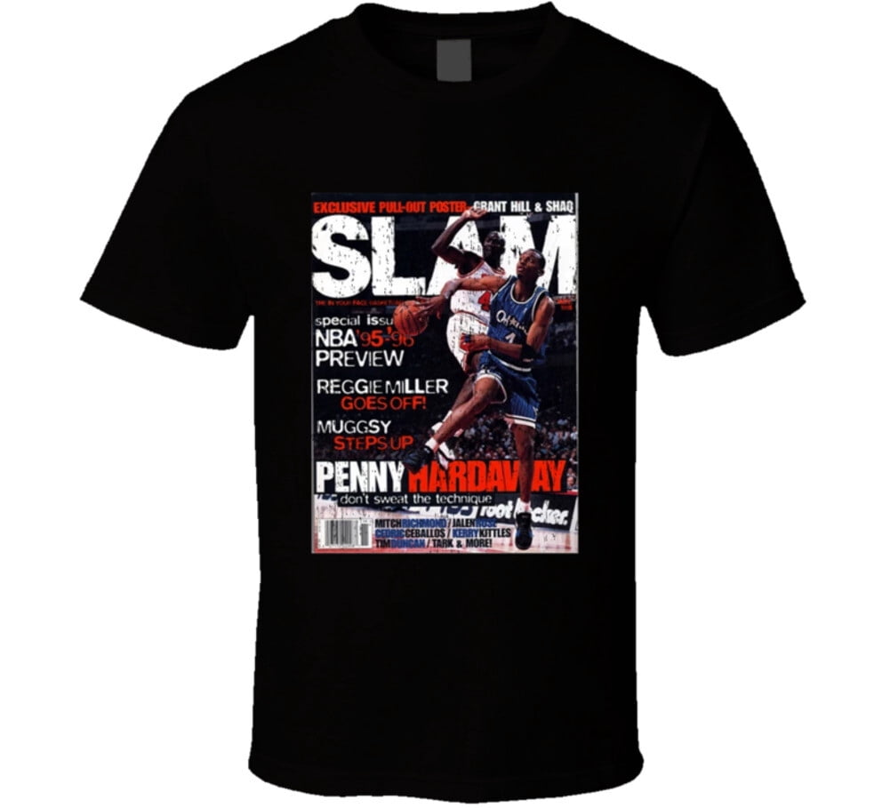 Slam Magazine Issue 8 Penny Hardaway Popular Basketball Magazine Grunge ...